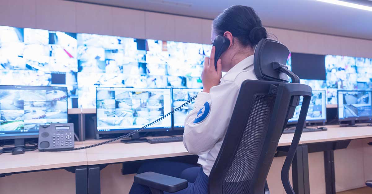 How Does Security Camera Monitoring Work?
